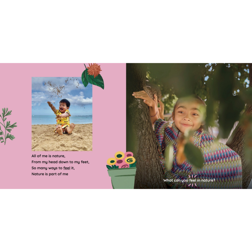 All of Me Is Nature: Exploring My Five Senses Outside